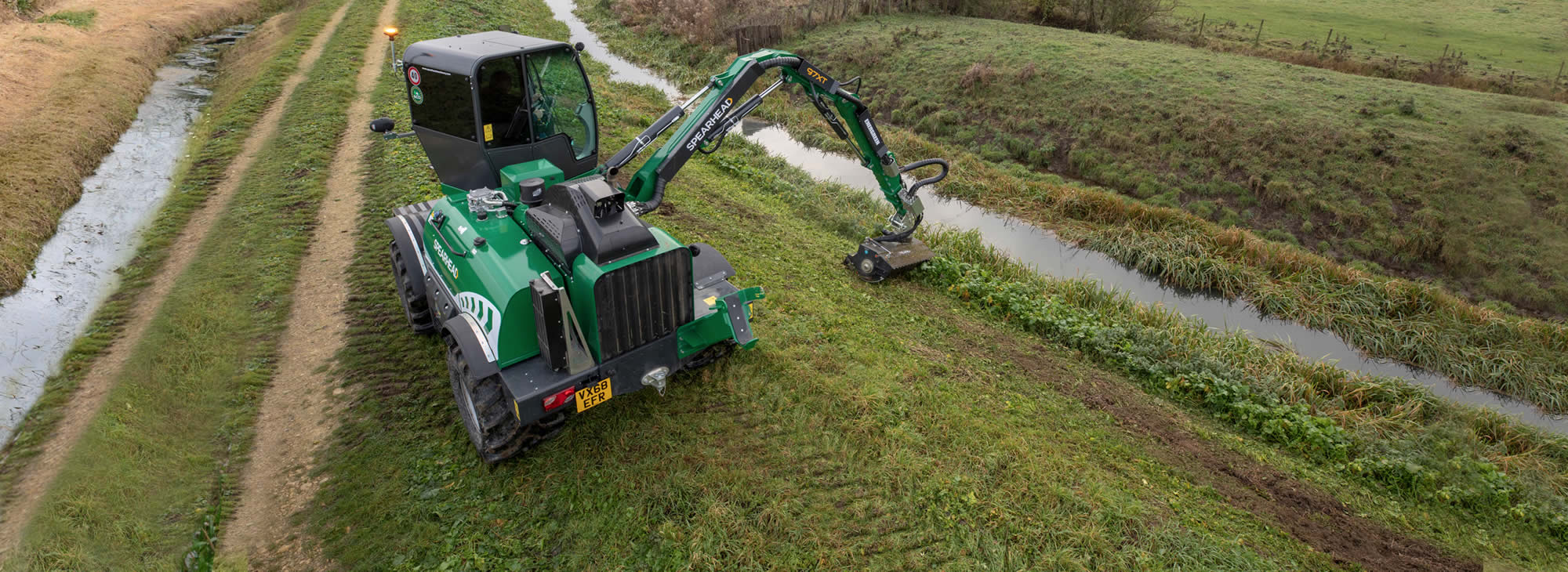 Professional Rotary Mowers | Reach Mowers | Spearhead Machinery