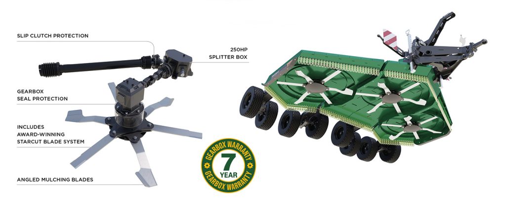 Stubble Master 530 HD Rotary Mower - Spearhead Machinery